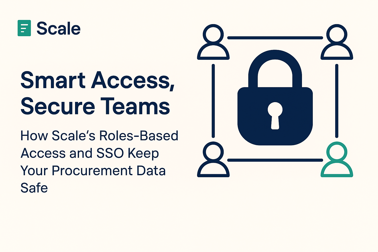 Smart Access Secure Teams How Scales Rbac And Sso Keep Your Procurement Data Safe Scale Blog